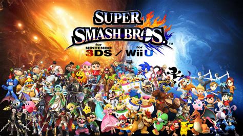 Super Smash Bros Wii U 3ds Wallpaper Updated By Captainpenguin98 On