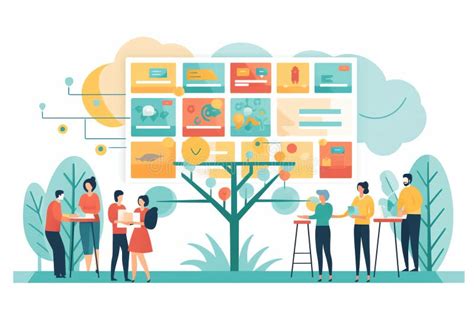 Generative Ai Agile Development Software Methodology Stock Illustration Illustration Of