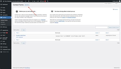 Install Use WordPress Contact Form 7 Plugin HelpDesk Help Center