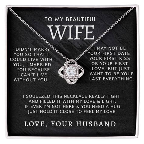 Ts For Wife Romantic Wife Birthday T Ideas Necklaces For Wife
