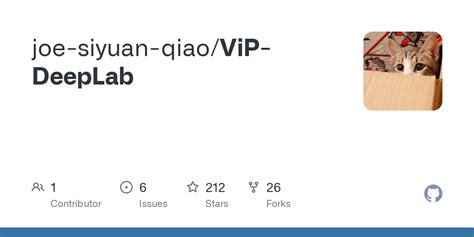 Github Joe Siyuan Qiaovip Deeplab