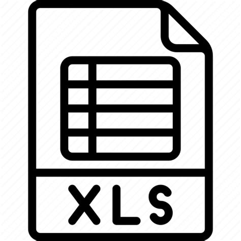 Xls File Document Filetype Excel Icon Download On Iconfinder