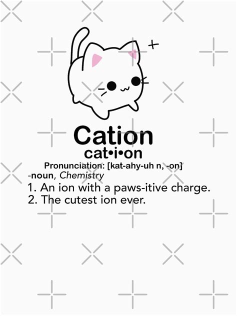 Cation T Shirt For Sale By Whitneykayc Redbubble Chemistry T