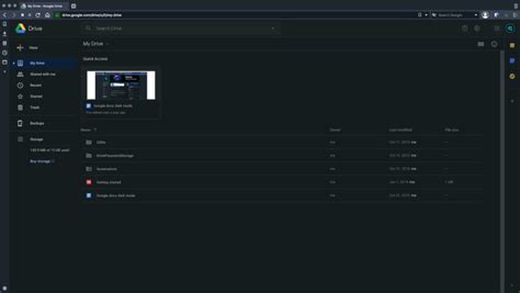 How To Turn Google Drive Dark Mode On In