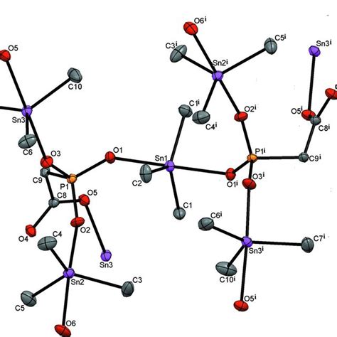A View Of The Asymmetric Unit Of The Title Compound Showing The