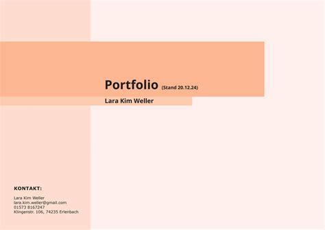 Portfolio Lara Weller By Lara 2 Issuu