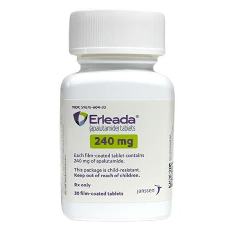 Erleada 60 Mg Apalutamide 120 Film Coated Tablets