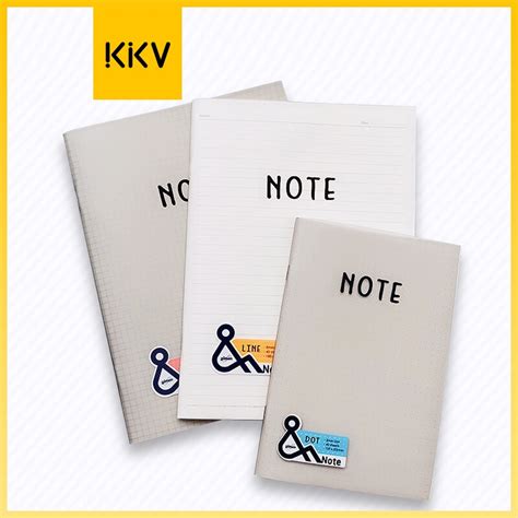 Kkv Gimen Saddle Mark Note Book Gn01 Inner Page Pp Cover Waterproof Function School Supplies