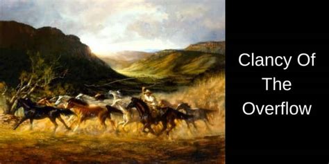 Clancy Of The Overflow A B Banjo Paterson