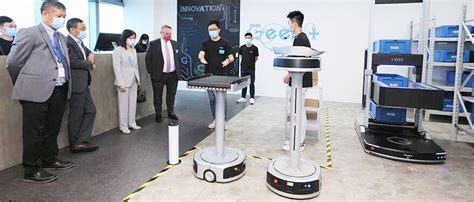 Geek Opens Warehouse Robotics Randd Centre Iot M2m Council