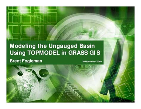 Pdf Modeling The Ungauged Basin Using Topmodel In Documentswatershed