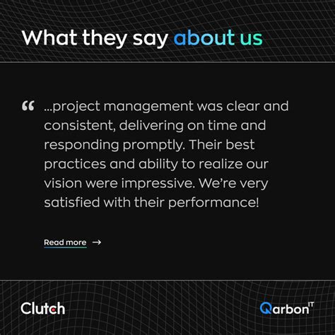 Qarbon It On Linkedin Clutch Fintech Projectmanagement