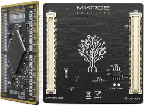 Mikroe 3472 Mcu Card For Stm32 Stm32f217zg