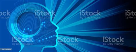 추상적인 인공 지능 클라우드 컴퓨팅 기계 학습 기술 웹 배경 가상 개념 과학에 대한 스톡 벡터 아트 및 기타 이미지 과학 교육 뇌 Istock