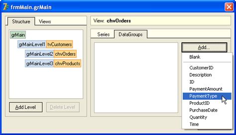 Creating Data Groups In Chart Views Vcl Devexpress Documentation