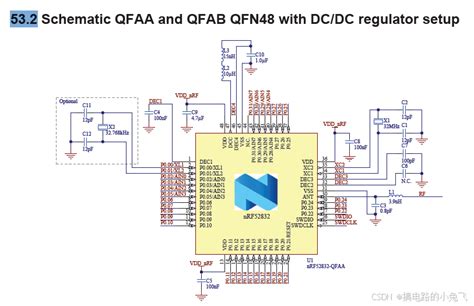 蓝牙芯片nrf52832学习笔记1——电源部分 nrf52832 dcdc csdn博客