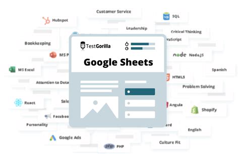 Google Sheets Test Online Skills Assessment TestGorilla