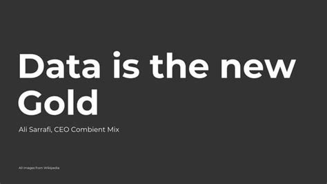 Ali Sarrafi On Linkedin Ai Is The New Gold