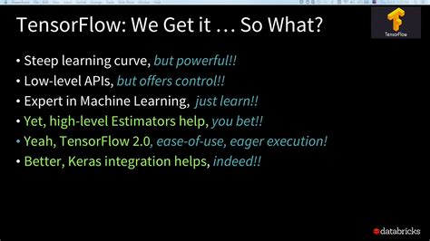 A Tale Of 3 Deep Learning Frameworks Tensorflow Keras And Pytorch With Jules Damji And Brooke
