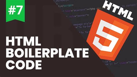 Html Boilerplate Code Lesson 7 Web Development For Beginners Urdu