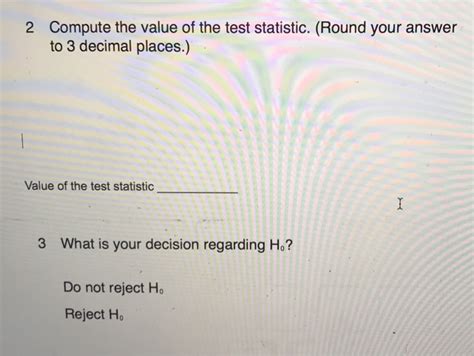 Solved The Null And Alternate Hypotheses Are The Following