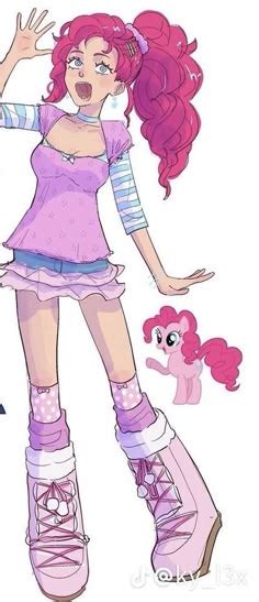 Human Pinkie Pie Fan Art