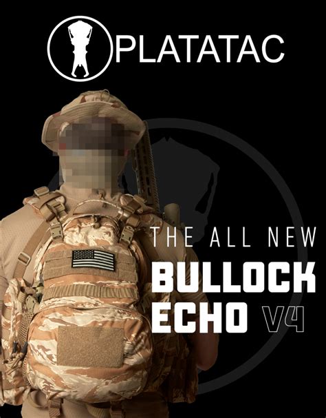 Platatac Bullock Echo Pack V4 Airsoft And Milsim News