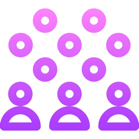 Overpopulation Basic Gradient Lineal Color Icon