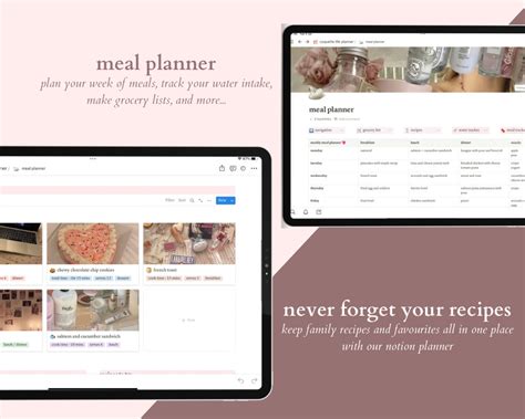 Aesthetic Pink Life Notion Template Aesthetic That Girl Notion