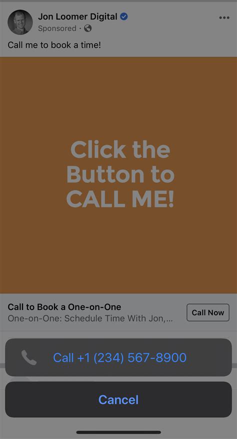 Create Facebook Ads That Initiate A Phone Call Dubl B Marketing Agency