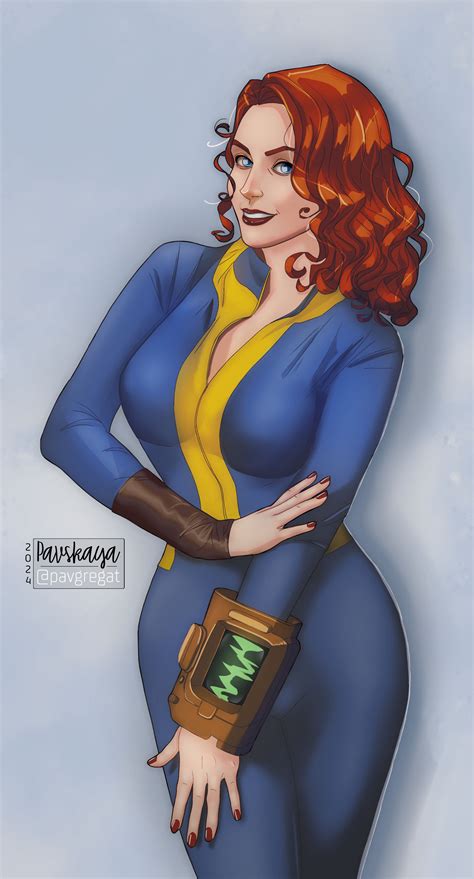 Fallout Girl By Pavskaya On Deviantart
