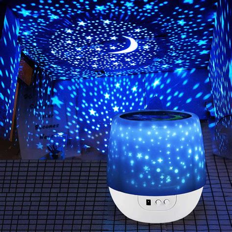 Relax Star Night Light Projector Rotating Starry Sky Projection