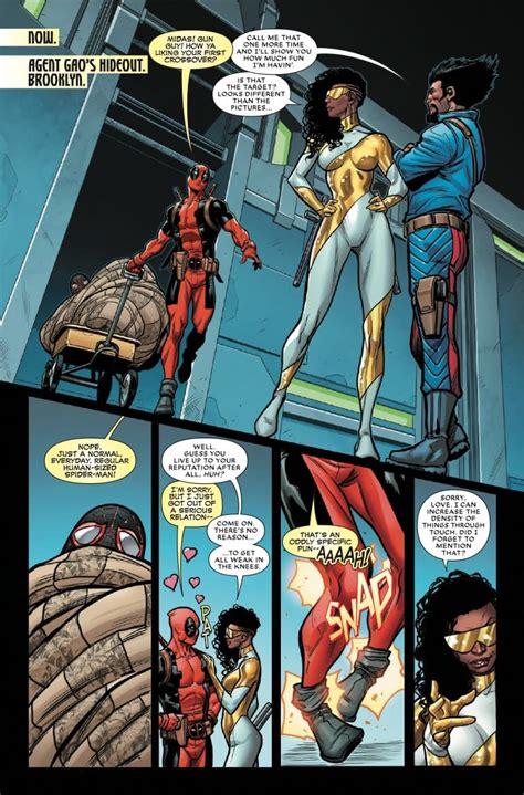Deadpool 12 Preview Cold Feet And Hot Messes
