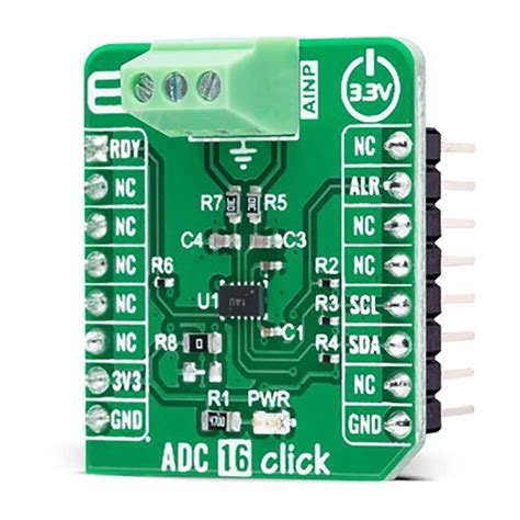 Mikroe Adc 16 Click Board™ Mikroe 4937 Debug Store