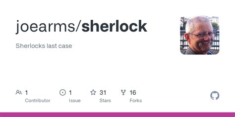Github Joearmssherlock Sherlocks Last Case