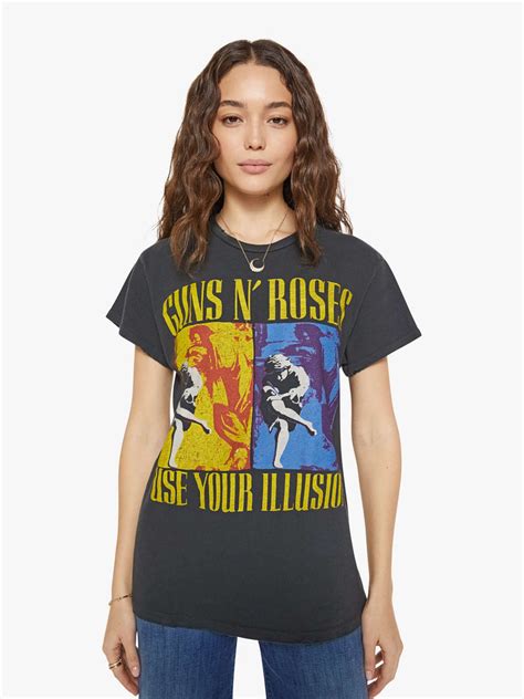 Madeworn Guns N Roses Tee Coal Mother Denim