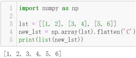 Python将多维列表拉伸为一维列表的 种方式 知乎