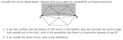Solved Consider The Circuit Shown Below Assume That Every Chegg