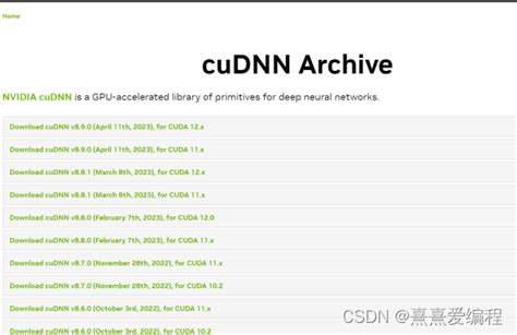 linux下安装cudnn linux安装cudnn csdn博客