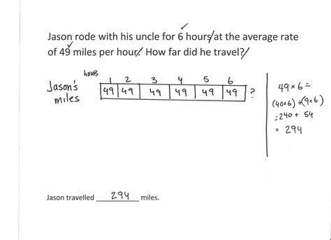 Digging Deeper Into Math Model Drawing With Rate And Speed