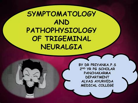 Symptomatology And Pathophysiology Of Trigeminal Neuralgia Copy Pptx