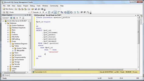 Storedprocedure Select Youtube