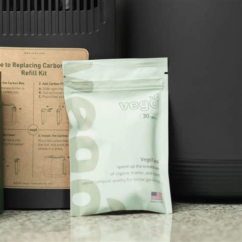 Carbon Filter Refill Kit And Vegotabs Bundle