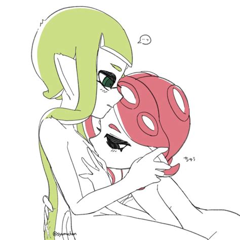 Rule 34 Agent 3 Splatoon Agent 8 Splatoon Girl On Girl Splatoon Sucking Nipples Yuri 8325514