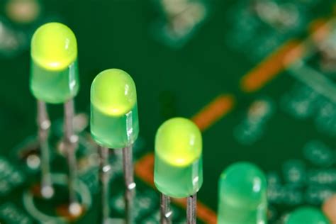 Premium Photo Closeup Of Led Indicators On The Printed Circuit Board Of The Router