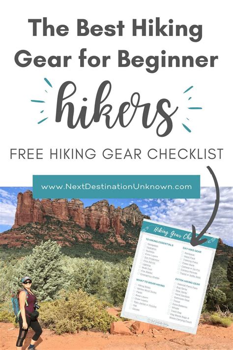 Free Hiking Gear Checklist Artofit