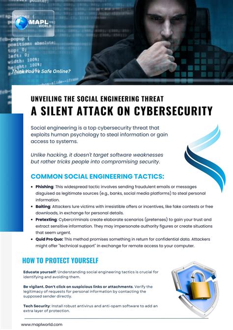 masl world on linkedin cybersecurity socialengineering staysafeonline