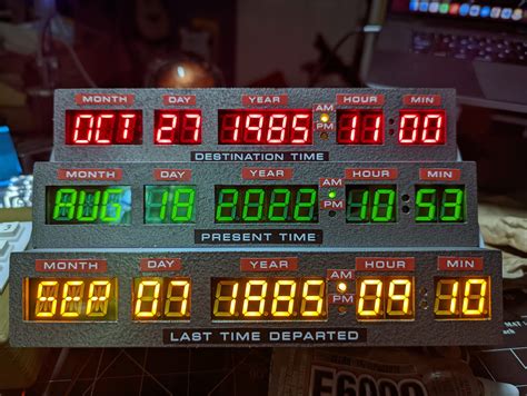 Time Circuits Back To The Future Pixel Props Store