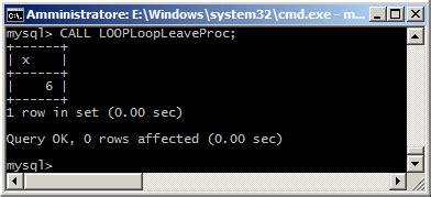 MINI CORSO DI MySQL Server