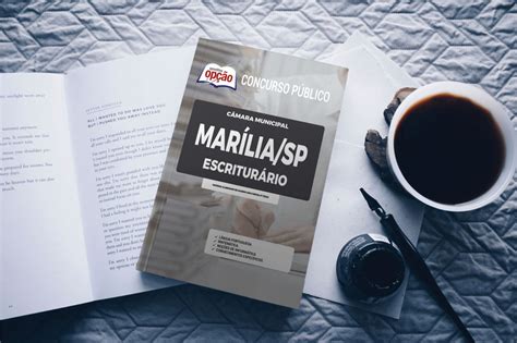 Apostila Câmara Municipal De Marília Sp Escriturário Solução Cursos
